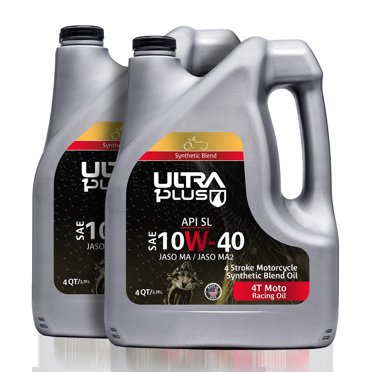 Ultra1Plus SAE 20W-50 Full Synthetic 4T Engine Oil, API SN, JASO MA2 - Walmart.com