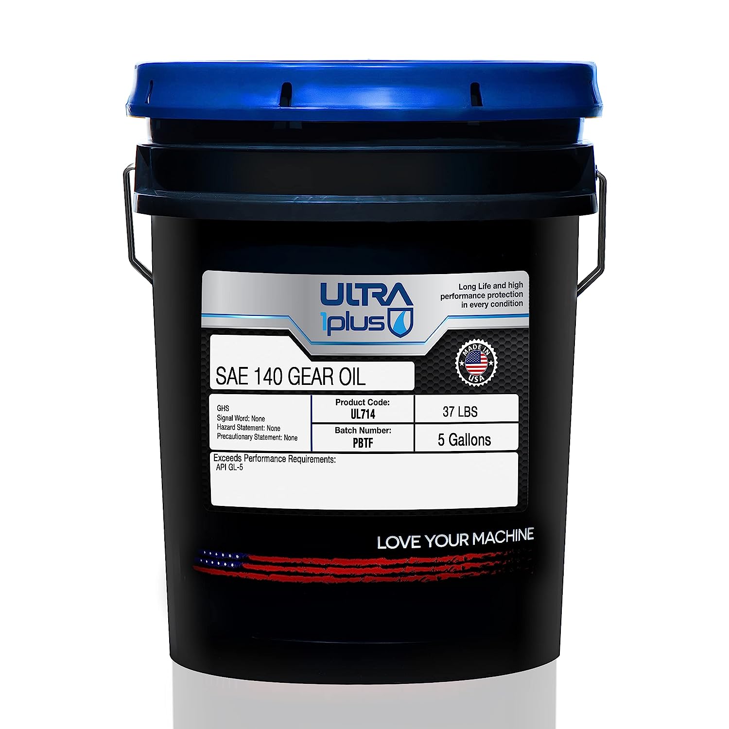 Ultra1Plus SAE 140 Conventional Gear Oil API GL-5 (5 Gallon Pail ...