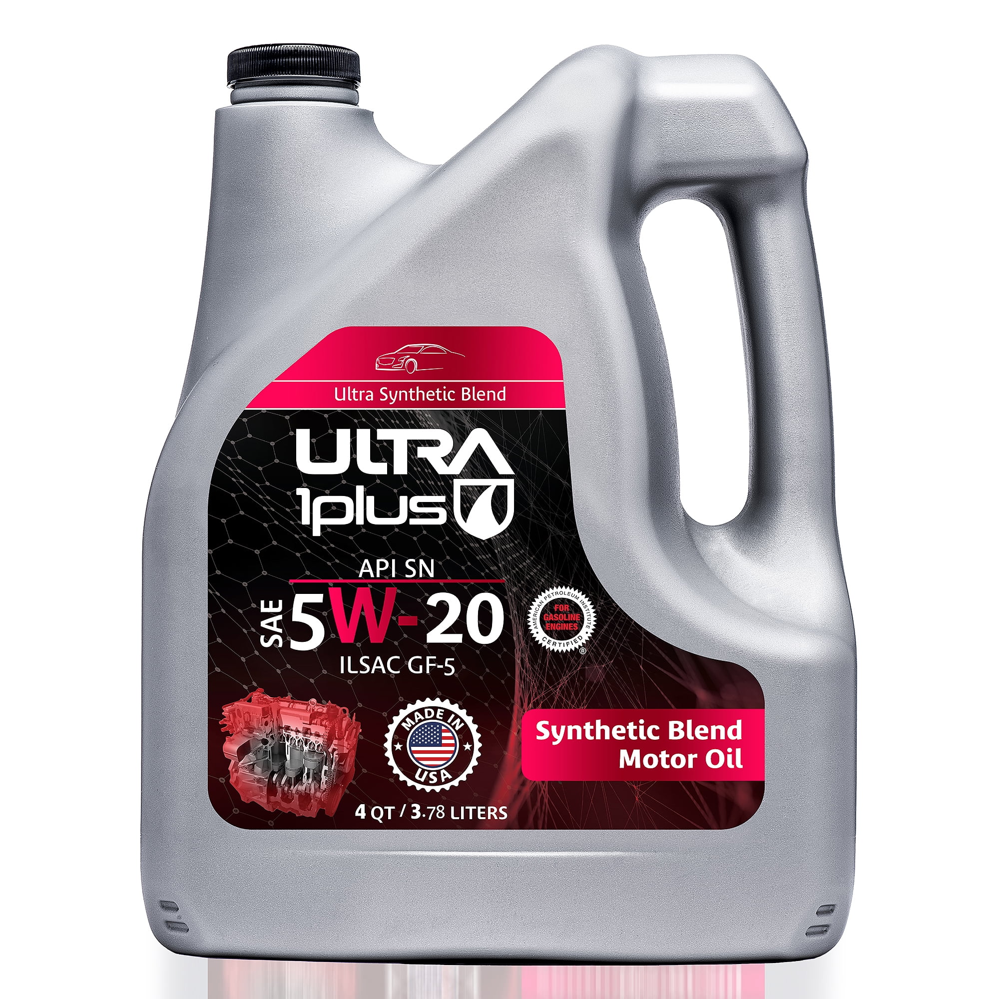 Ultra1Plus™ SAE 5W-20 Blend Motor Oil, API SN Plus, ILSAC GF-5 | Gallon ...