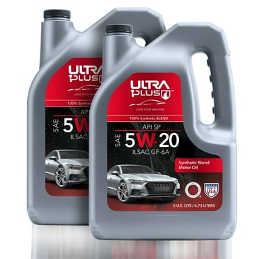Ultra1Plus™ SAE 20W-50 Synthetic Blend Motor Oil, API SN - Walmart.com