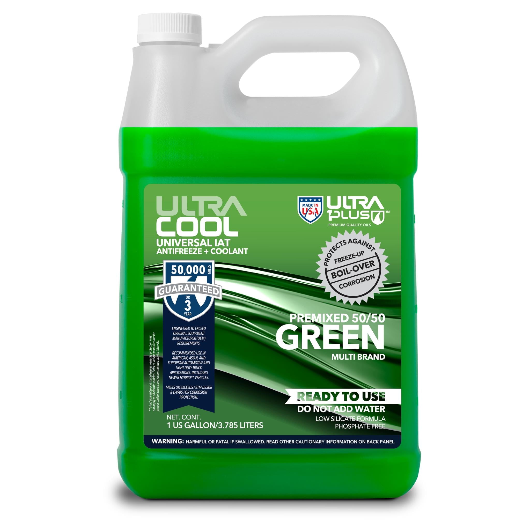 Brand Ready UltraCool Universal Antifreeze + Coolant PREMIXED 50/50 Use ...