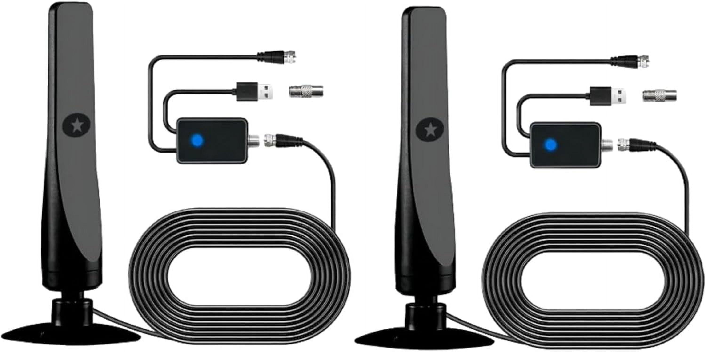 Ultra4tv Antenna, HD Indoor TV Antenna for Smart TV, 4K, 2-Pack ...