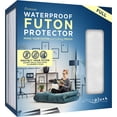 UltraBlock Futon Waterproof Mattress Protector – Breathable, Noiseless ...