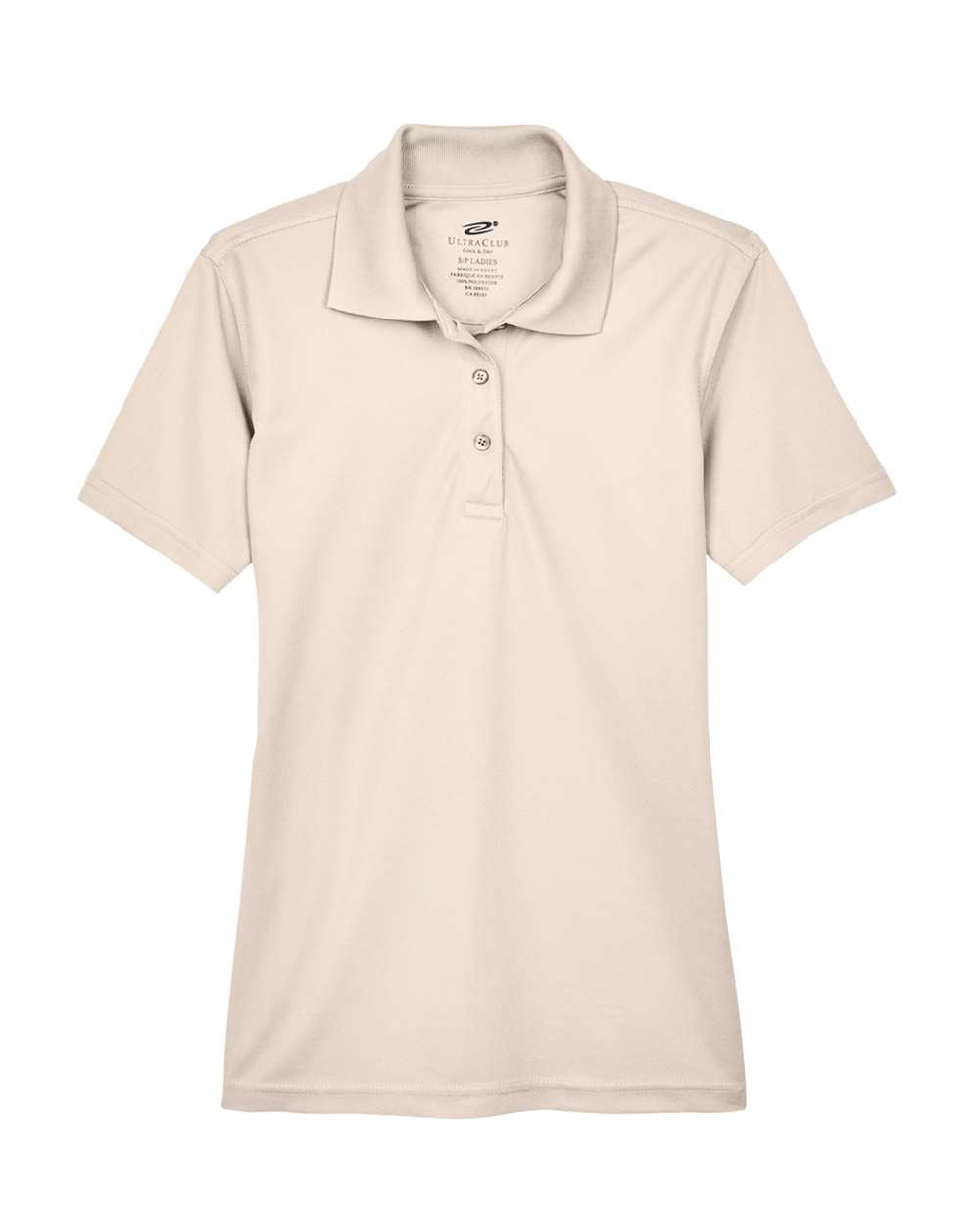 UltraClub 8210L Ladies' Cool & Dry Mesh Piqué Polo (2 PACK) - Walmart.com