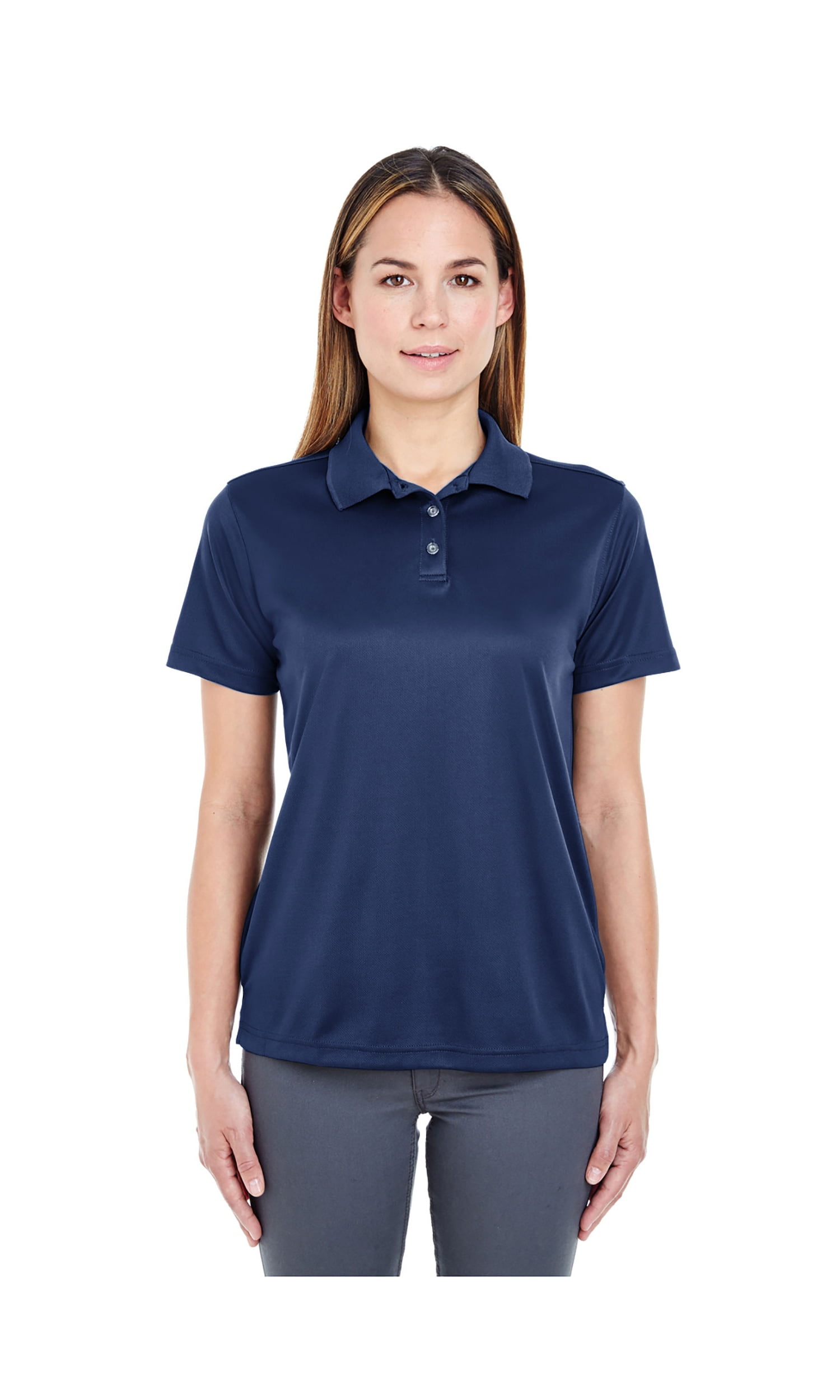 UltraClub 8404 Ladies Cool & Dry Sport Polo - Walmart.com
