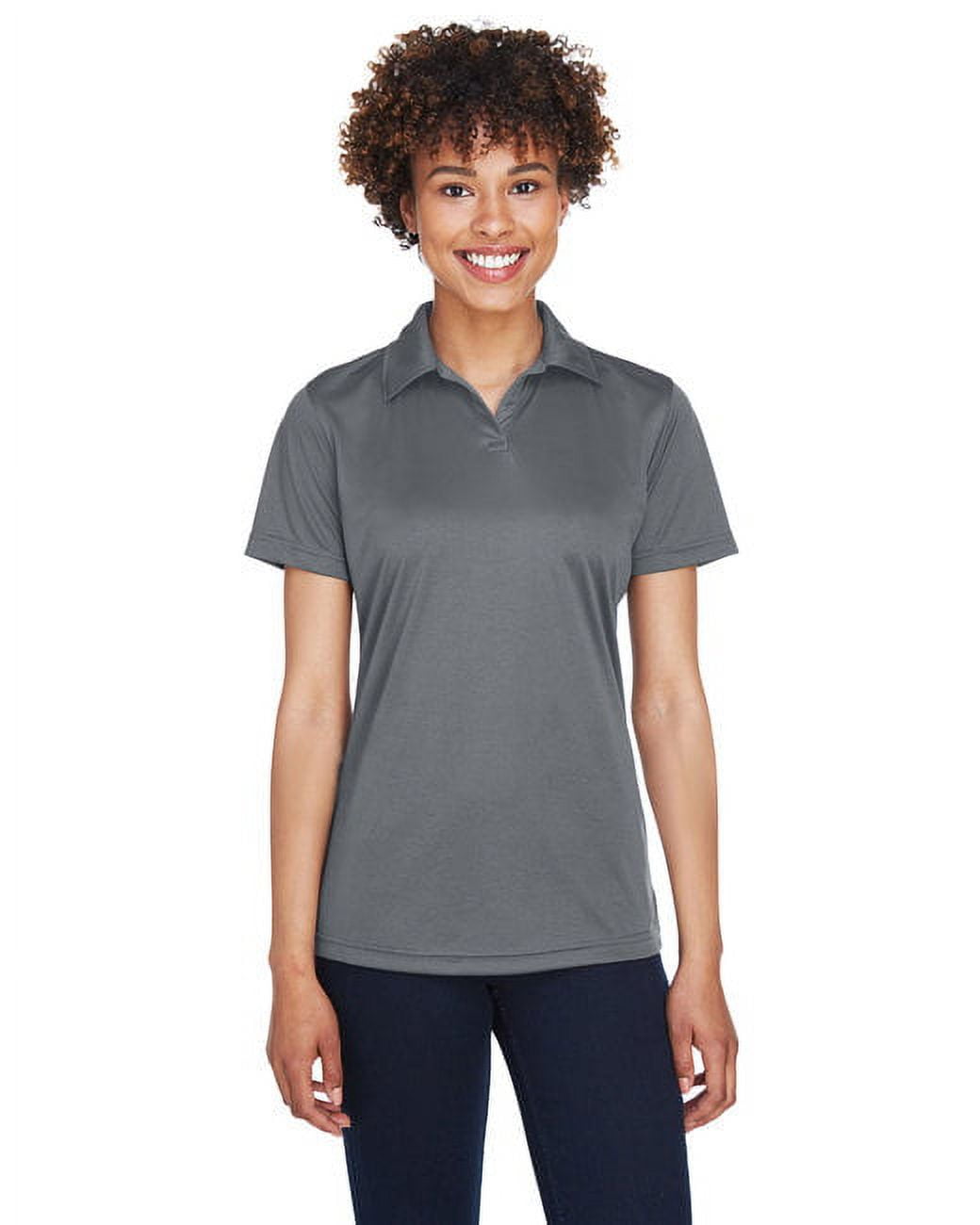 UltraClub 8425L Ladies Cool & Dry Sport Performance Interlock Polo ...