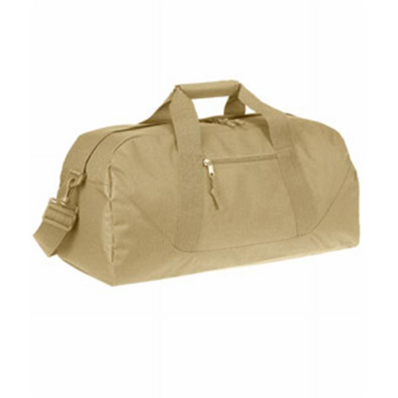UltraClub 8806 Large Square Duffel Bag - Light Tan - Walmart.com