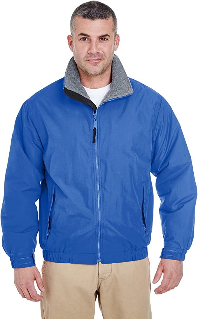 UltraClub Adult Adventure All-Weather Jacket 8921 Royal Charcoal M ...