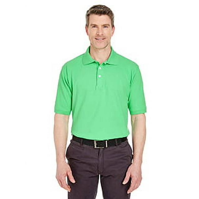 UltraClub Men's Classic Platinum Polo - Walmart.com