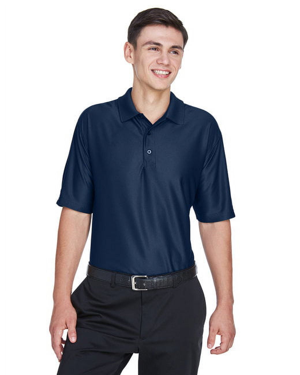 UltraClub Mens Cool & Dry Elite Performance Polo 8415 - Maroon_2XL ...