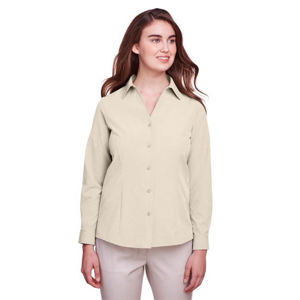 UltraClub UC500W Ladies Bradley Performance Woven Shirt - Walmart ...