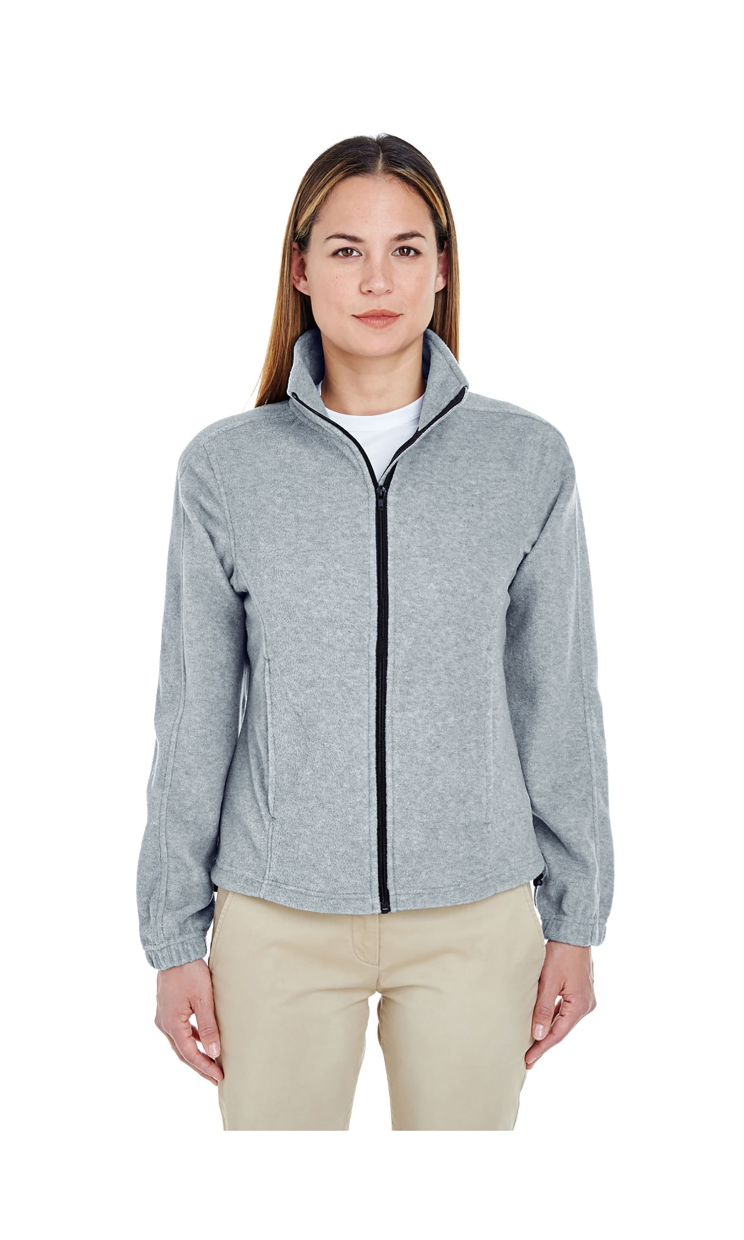 UltraClub Women's Iceberg Fleece Full-Zip Jacket, Style 8481 - Walmart ...