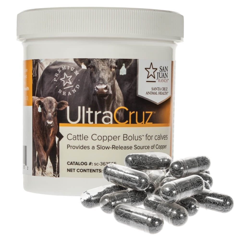 UltraCruz® Cattle Copper Bolus for calves, 25 x 12.5 g - Walmart.com