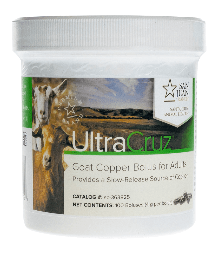 UltraCruz Adult Goat Copper Bolus Supplement, Slow-Release, 100 Count X ...