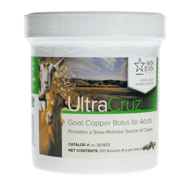 UltraCruz Adult Goat Copper Bolus Supplement, Slow-Release, 100 Count X ...