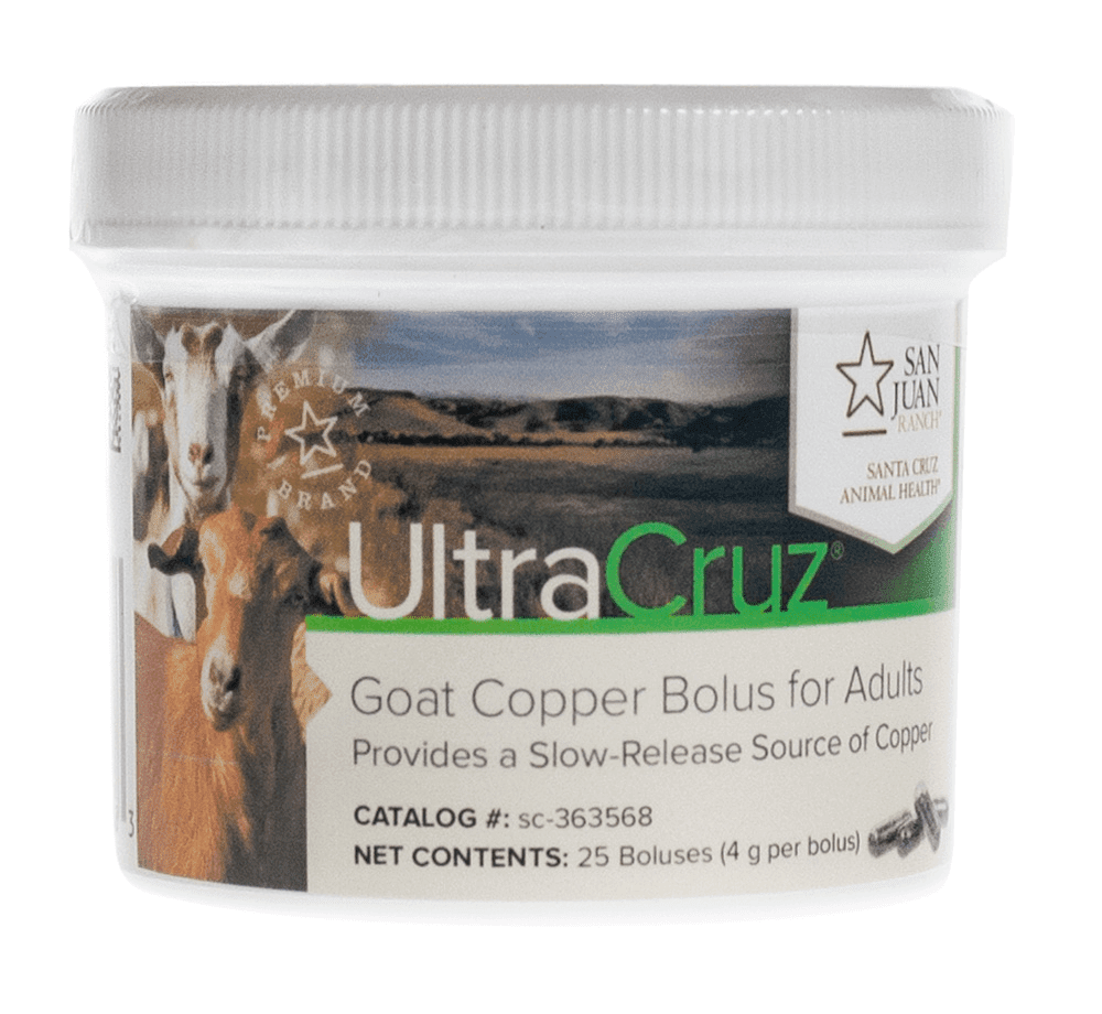 UltraCruz Animal Pharmacy Wellness Medicine, Goat Copper Bolus ...