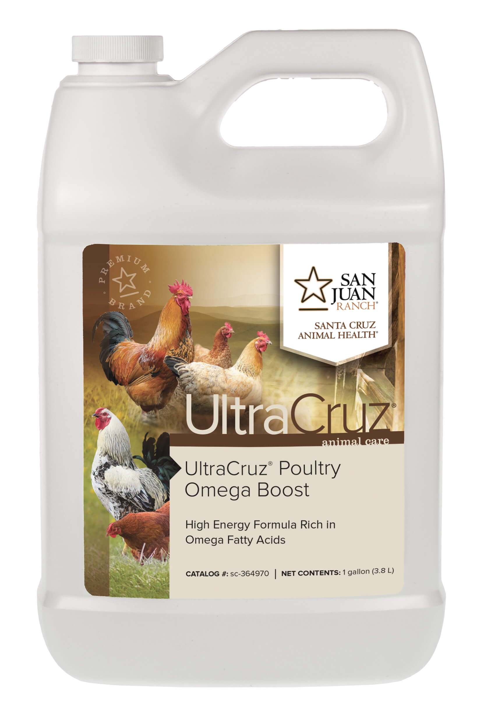 UltraCruz® Poultry Omega Boost, 1 gallon - Walmart Business Supplies