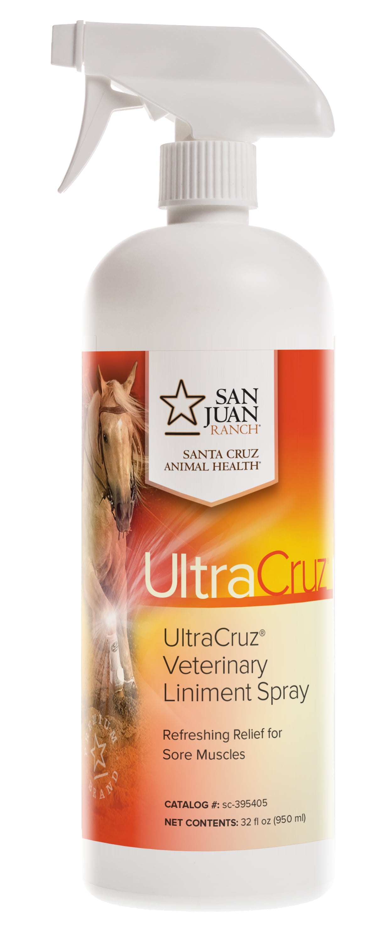 UltraCruz Veterinary Liniment Spray Supplement for Horses, 16 oz ...