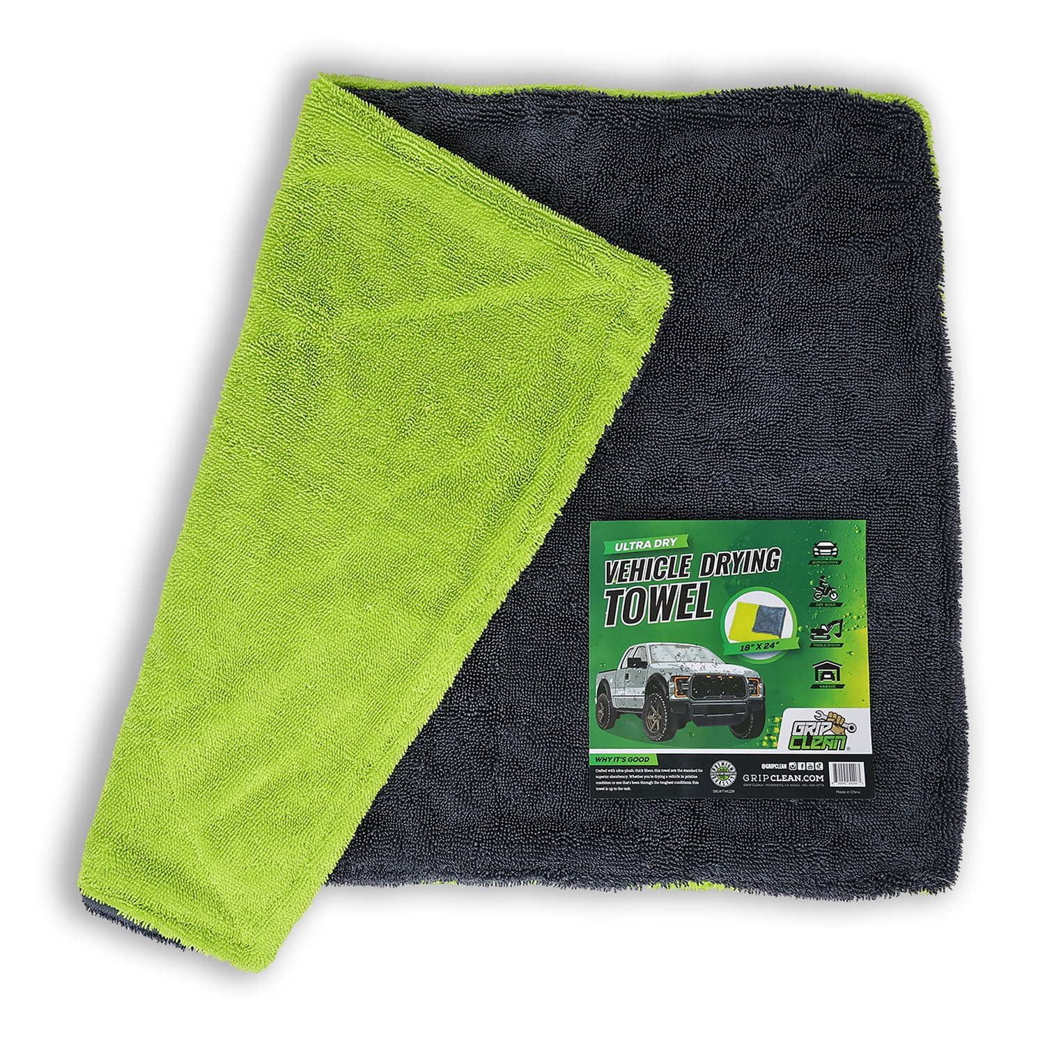 UltraDry Vehicle & Car Drying Towel - Microfiber Towels for Car Drying ...