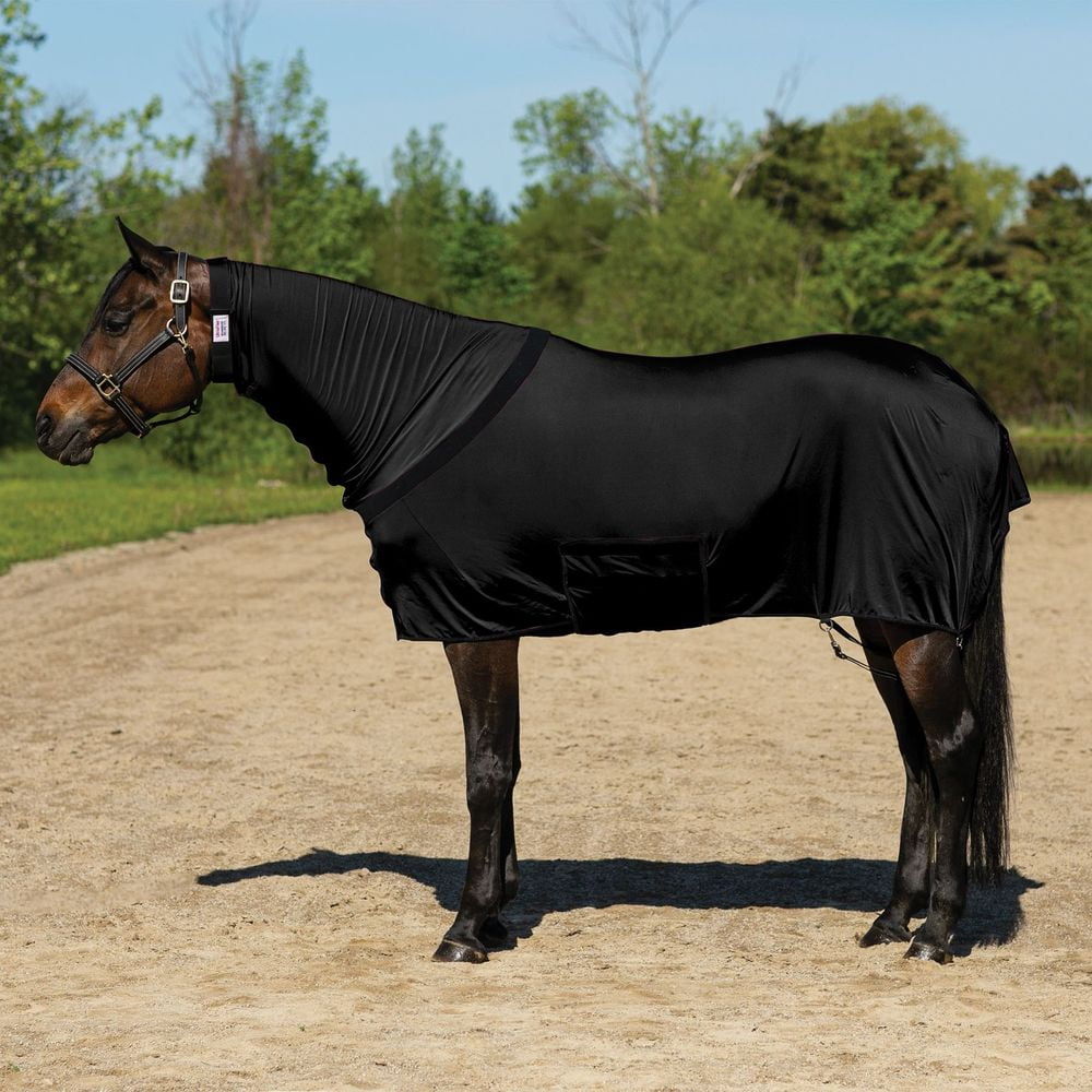UltraFlex Horse Sleazy Slickers | Full Zip Full Body (Faceless) | Black ...