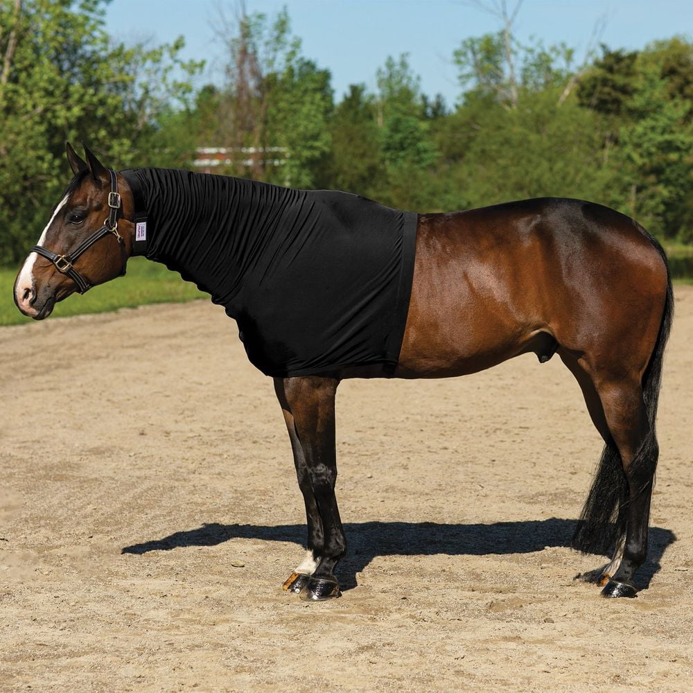UltraFlex Horse Sleazy Slickers | Full Zip Hood (Faceless) | Black ...