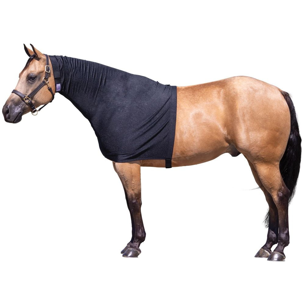 UltraFlex Horse Sleazy Slickers | Full Zip Hood (Heavyweight) | Black ...