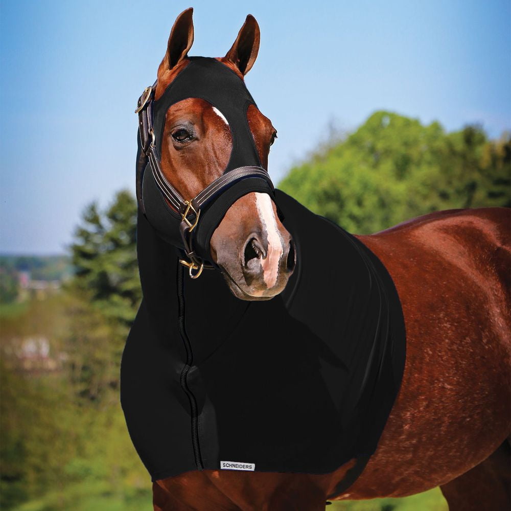 UltraFlex Horse Sleazy Slickers | Full Zip Hood (Original) | Black ...