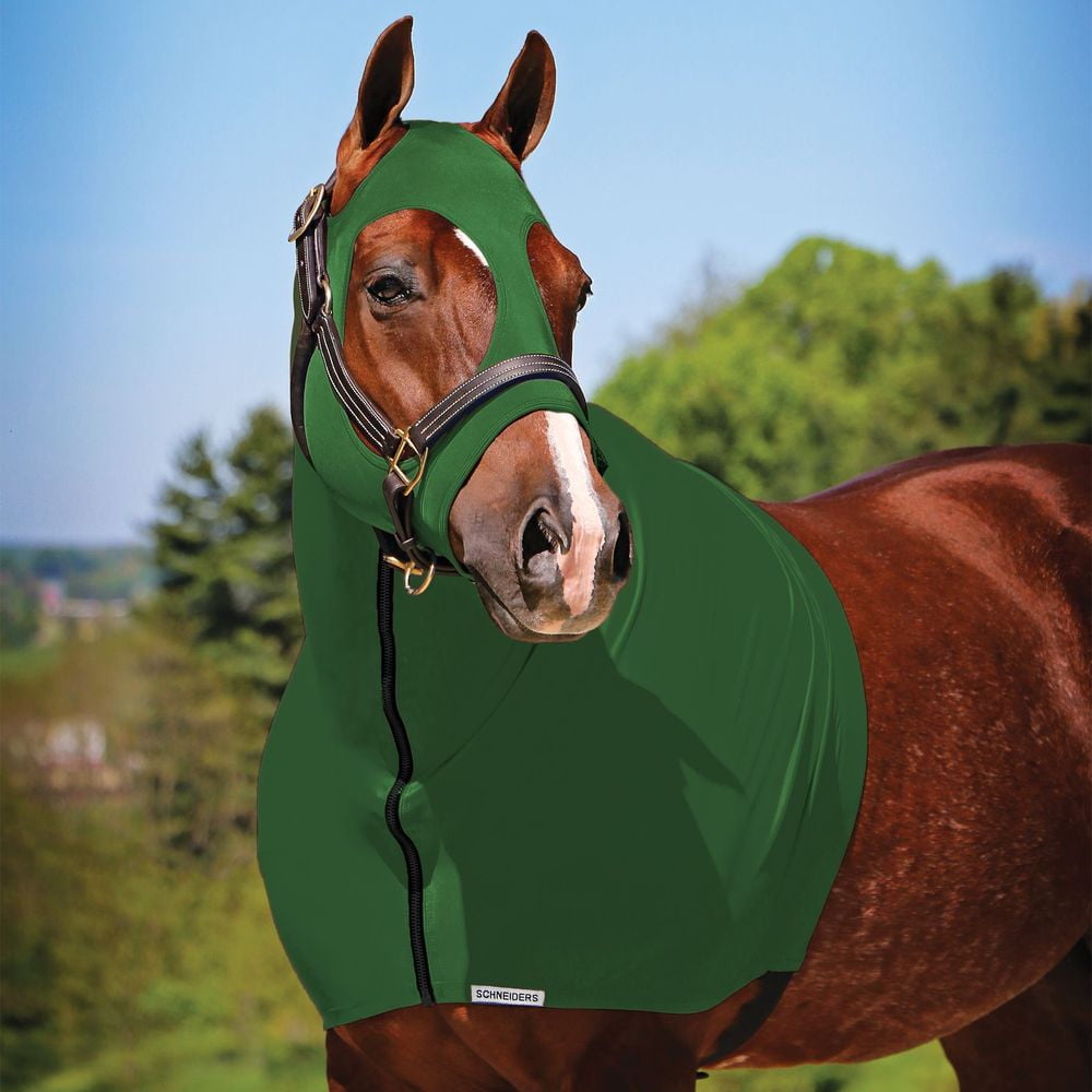 UltraFlex Horse Sleazy Slickers | Full Zip Hood (Original) | Green ...