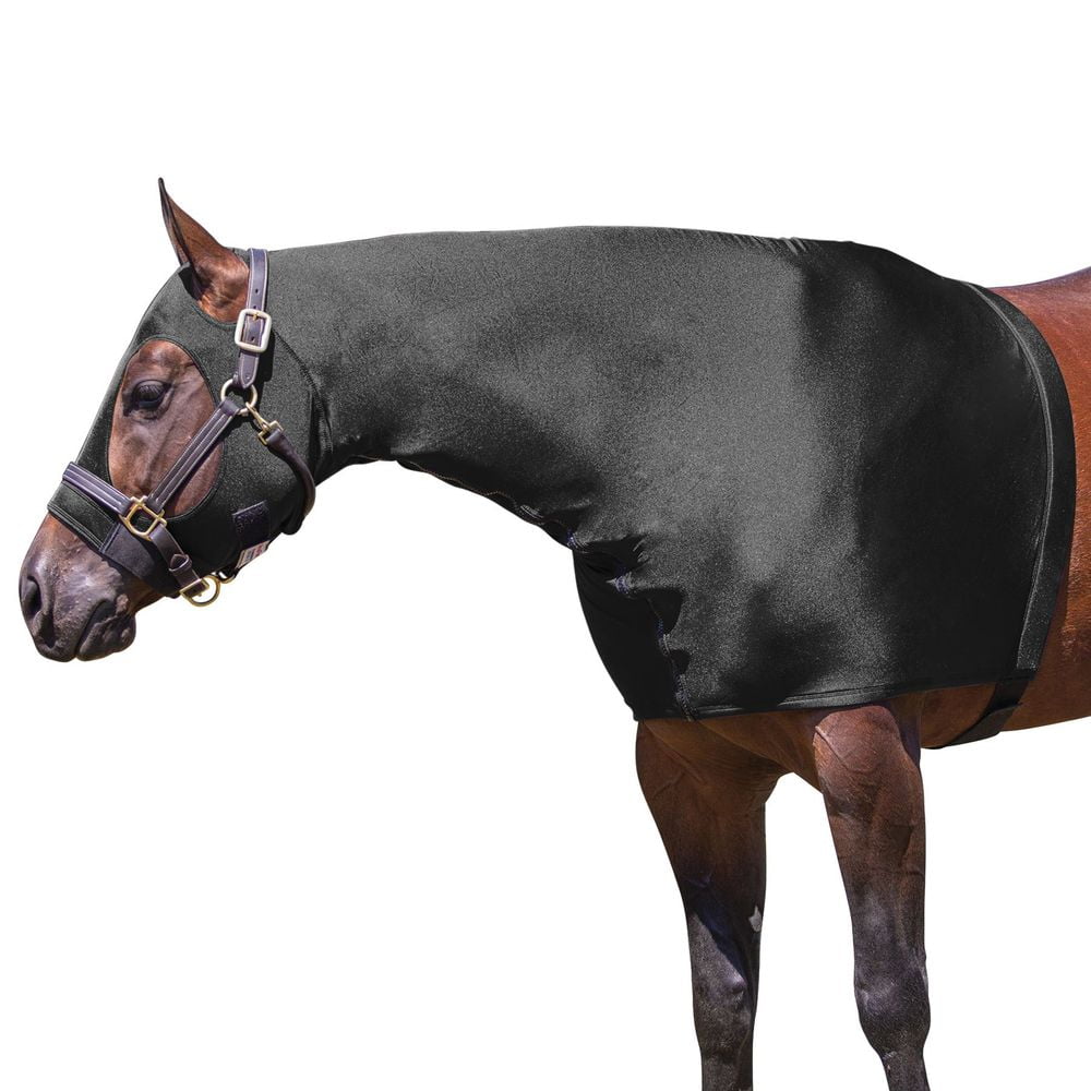 UltraFlex Horse Sleazy Slickers | Full Zip Hood (Polar Fleece Lined) | Black | Large - Walmart.com