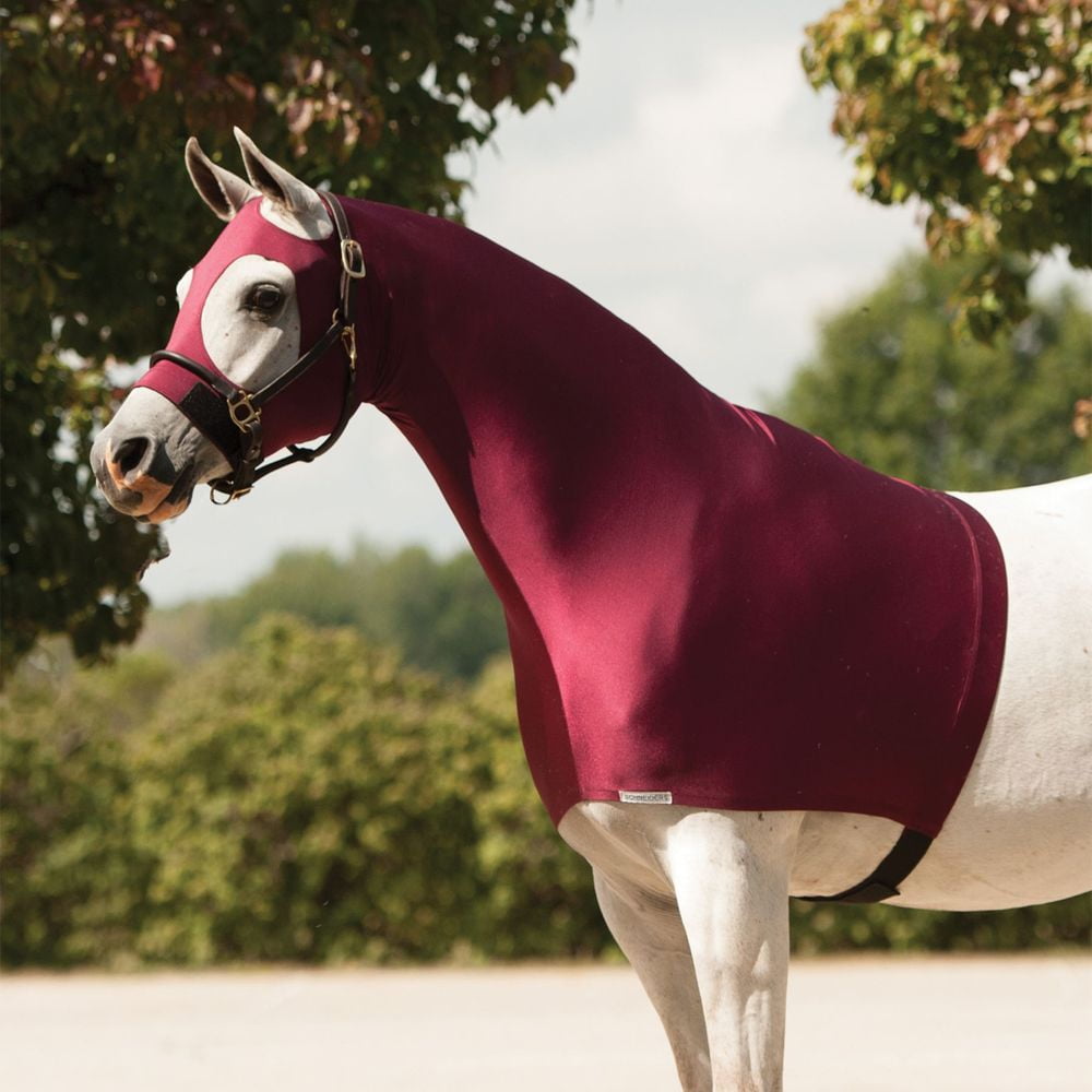 UltraFlex Horse Sleazy Slickers | Pull-On Hood (Original) | Burgundy ...