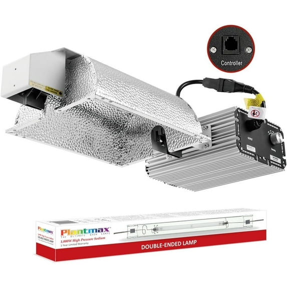 UltraGrow – Classic 1000W DE Double Ended HID Grow Light System with ...