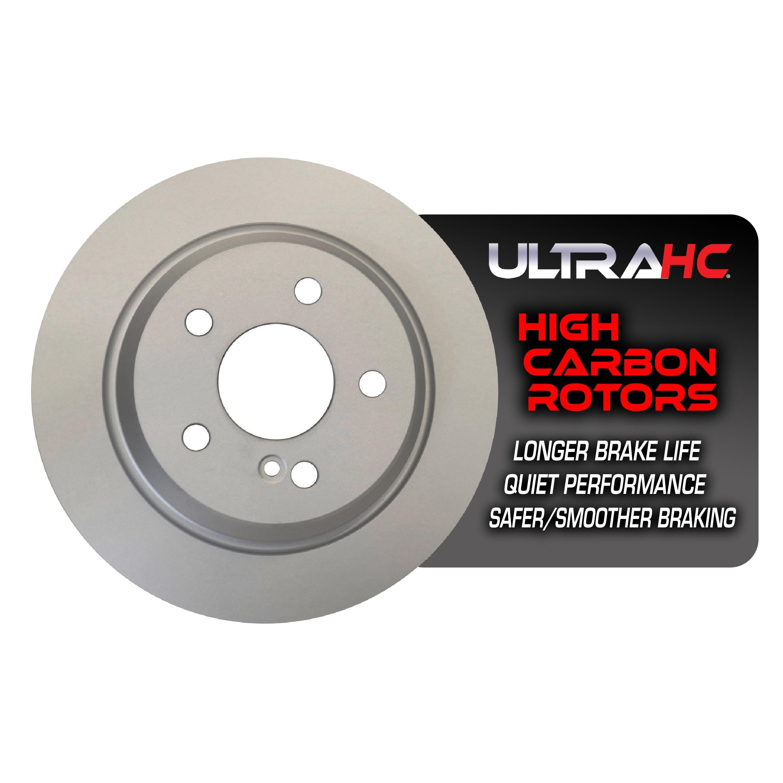 UltraHC Coated High Carbon Brake Rotor, Rear UR002344, Mercedes-Benz ...