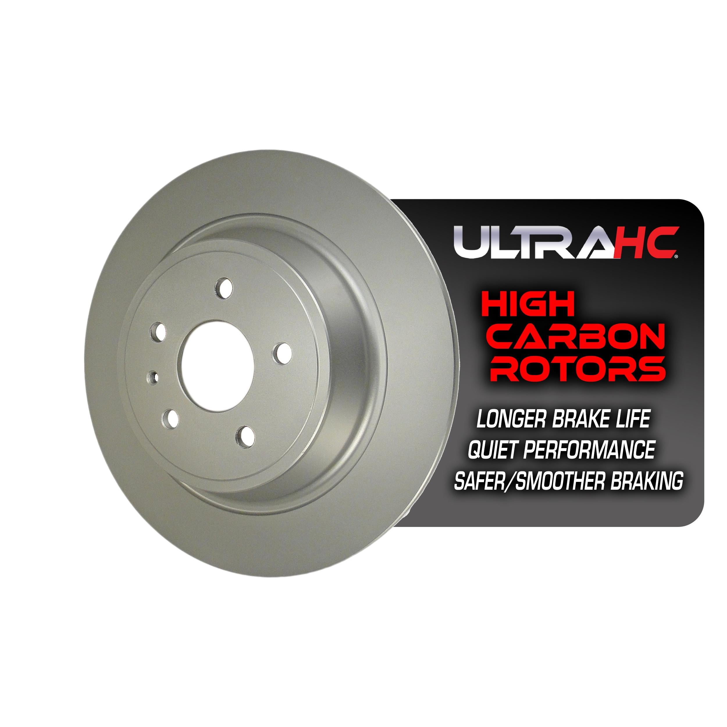 UltraHC Coated High Carbon Brake Rotor, Rear UR005628, Ford Escape 2020 ...
