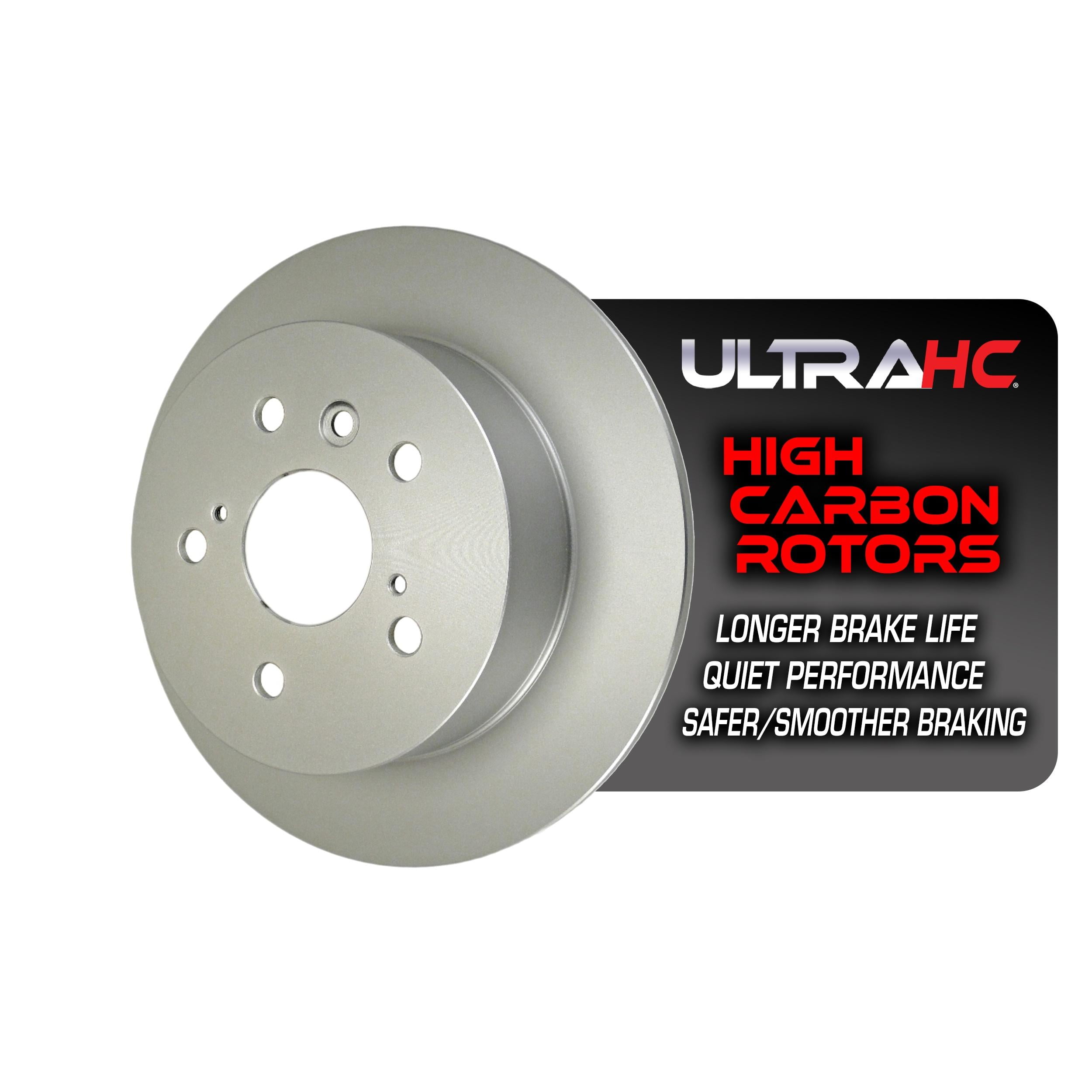 UltraHC High Carbon Brake Rotor - Toyota Camry 2017-2012 - Walmart.com
