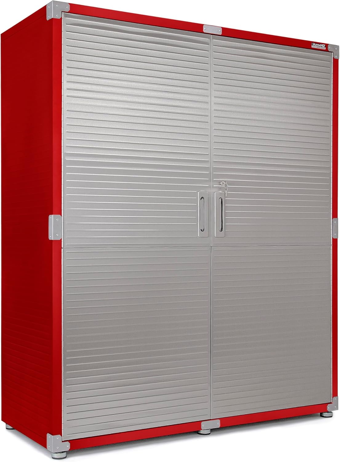 UltraHD Solid Steel Lockable Metal Storage Cabinet Locker Organizer w ...