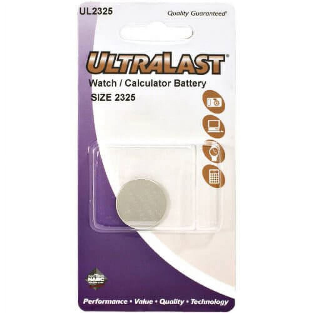 UltraLast UL2325 - Battery CR2325 - Li - 175 mAh - Walmart.com
