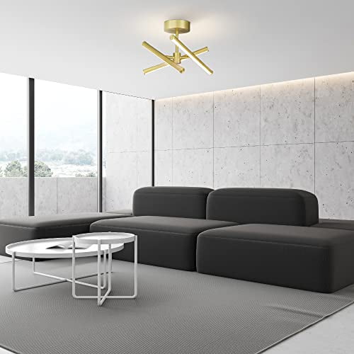 UltraLux Free Form LED Ceiling Light Fixture - Dimmable & Customizable ...