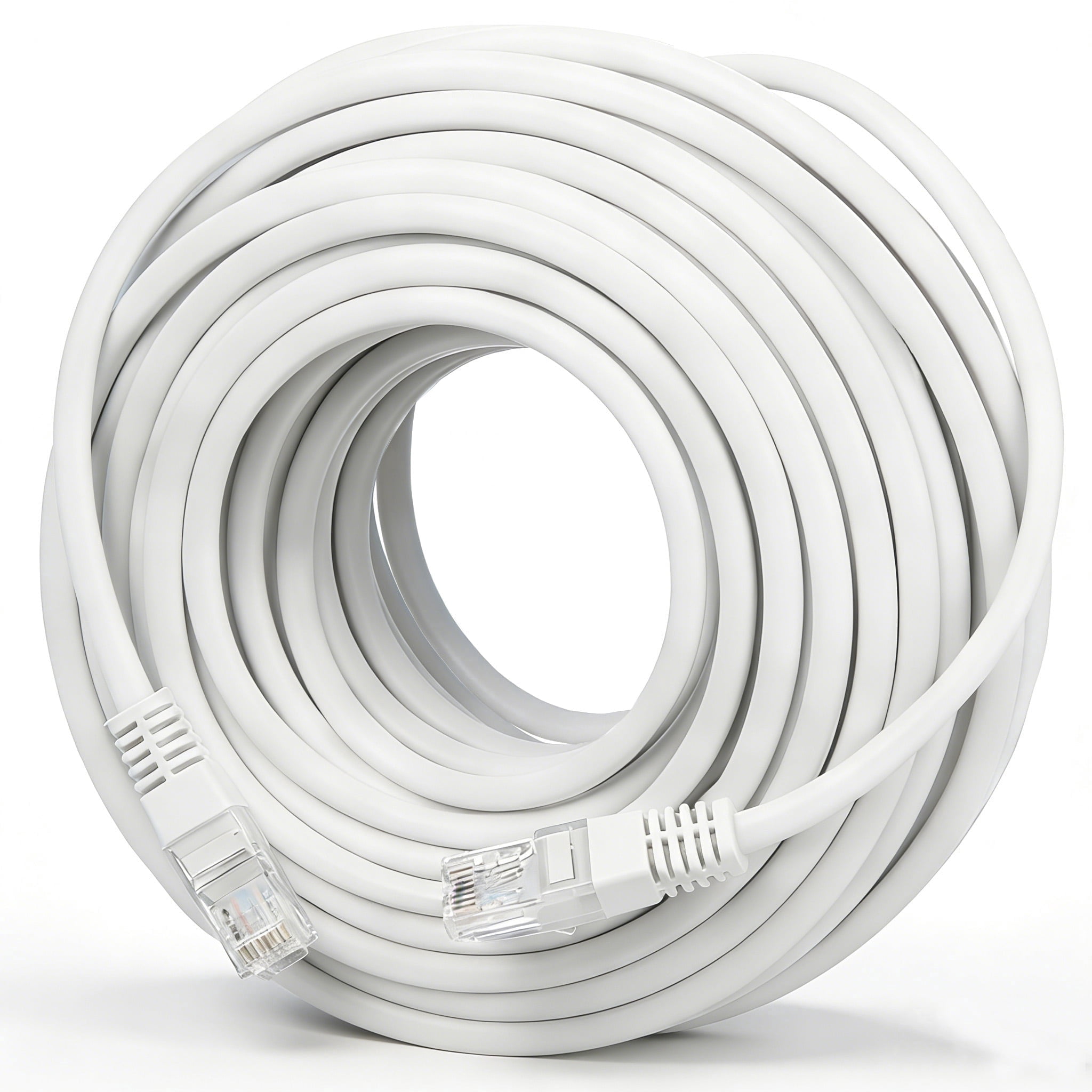 UltraPoE 60Ft Cat 6 Ethernet Cable, 10G 550Mhz 24AWG Internet LAN Cable ...