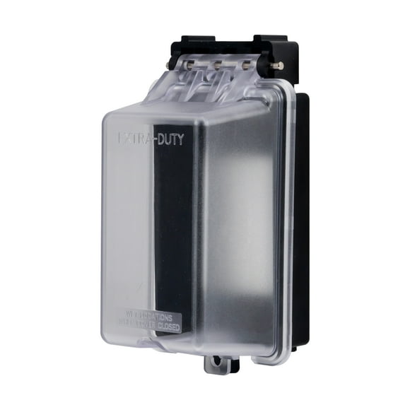 Locking Outdoor Outlet Cover