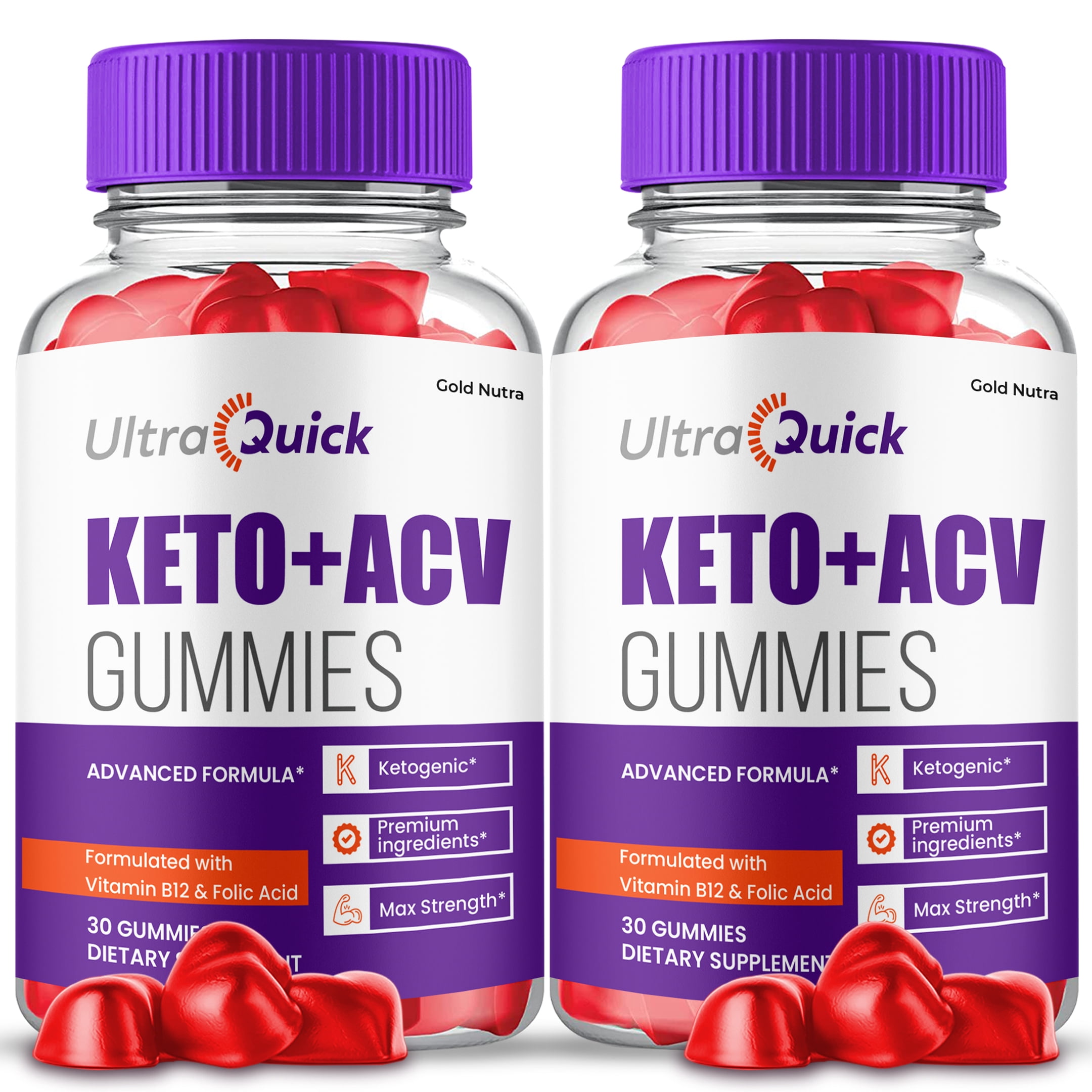 UltraQuick Keto ACV Gummies, Ultra Quick + Apple Cider Vinegar max ...