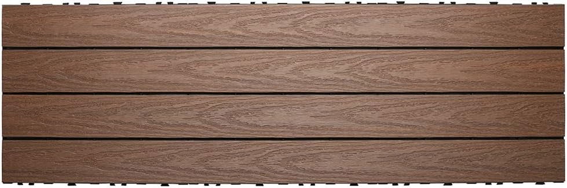 UltraShield Naturale 1 ft. x 3 ft. Quick Deck Outdoor Composite Deck ...