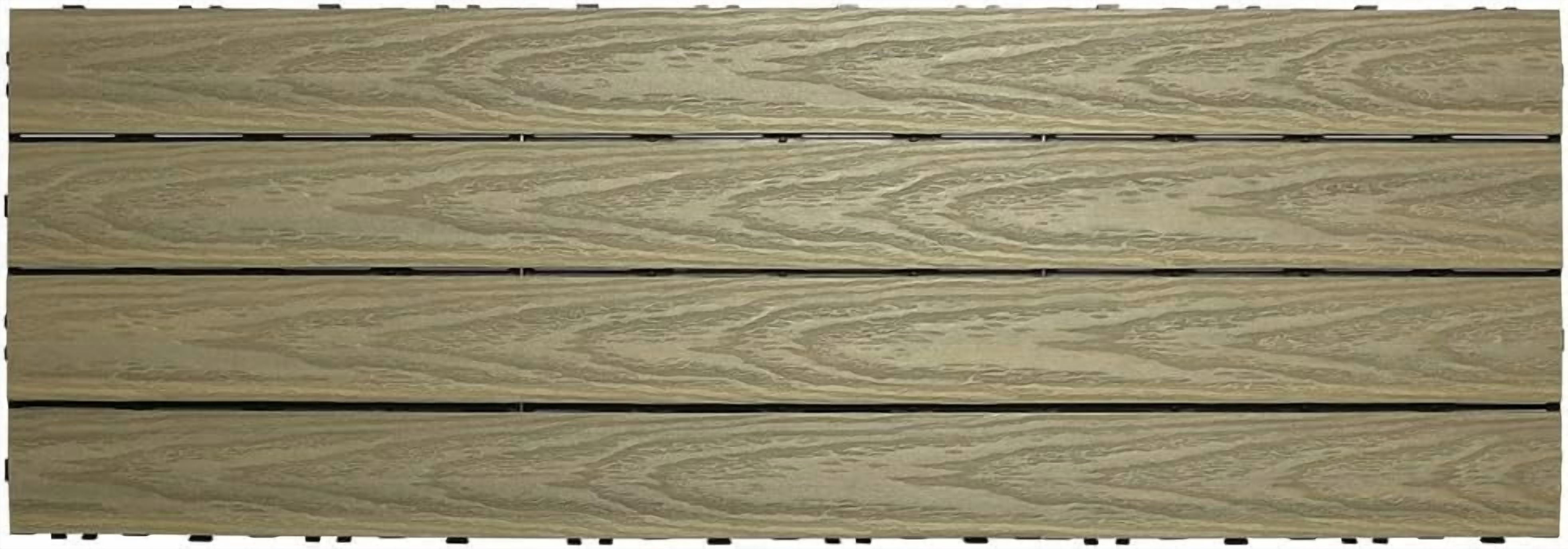 UltraShield Naturale 1 ft. x 3 ft. Quick Deck Outdoor Composite Deck ...
