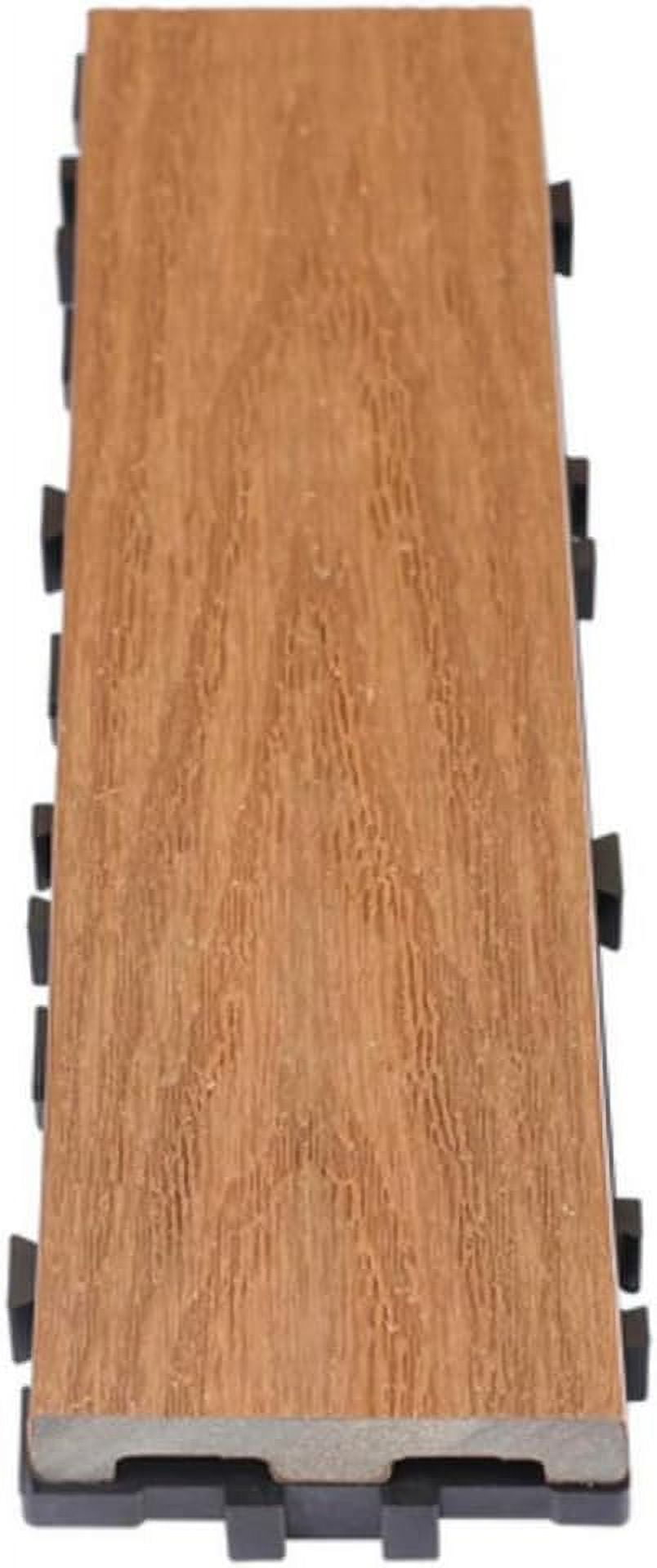 UltraShield Naturale 3 in. x 1 ft. Quick Composite Single Slat Deck ...