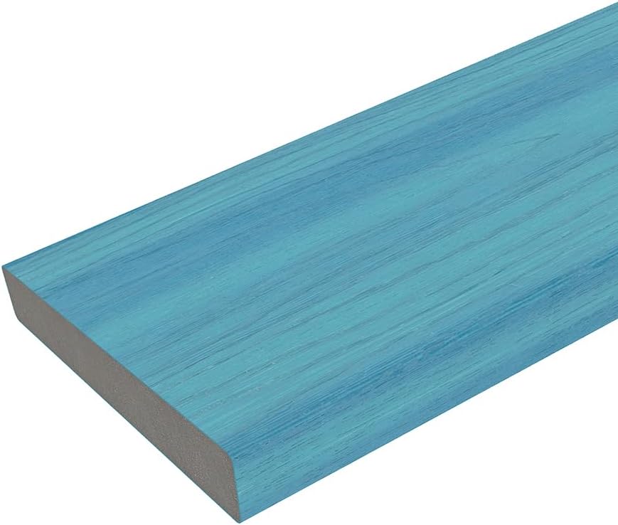 UltraShield Naturale Cortes 1 in. x 6 in. x 8 ft. Solid Composite ...