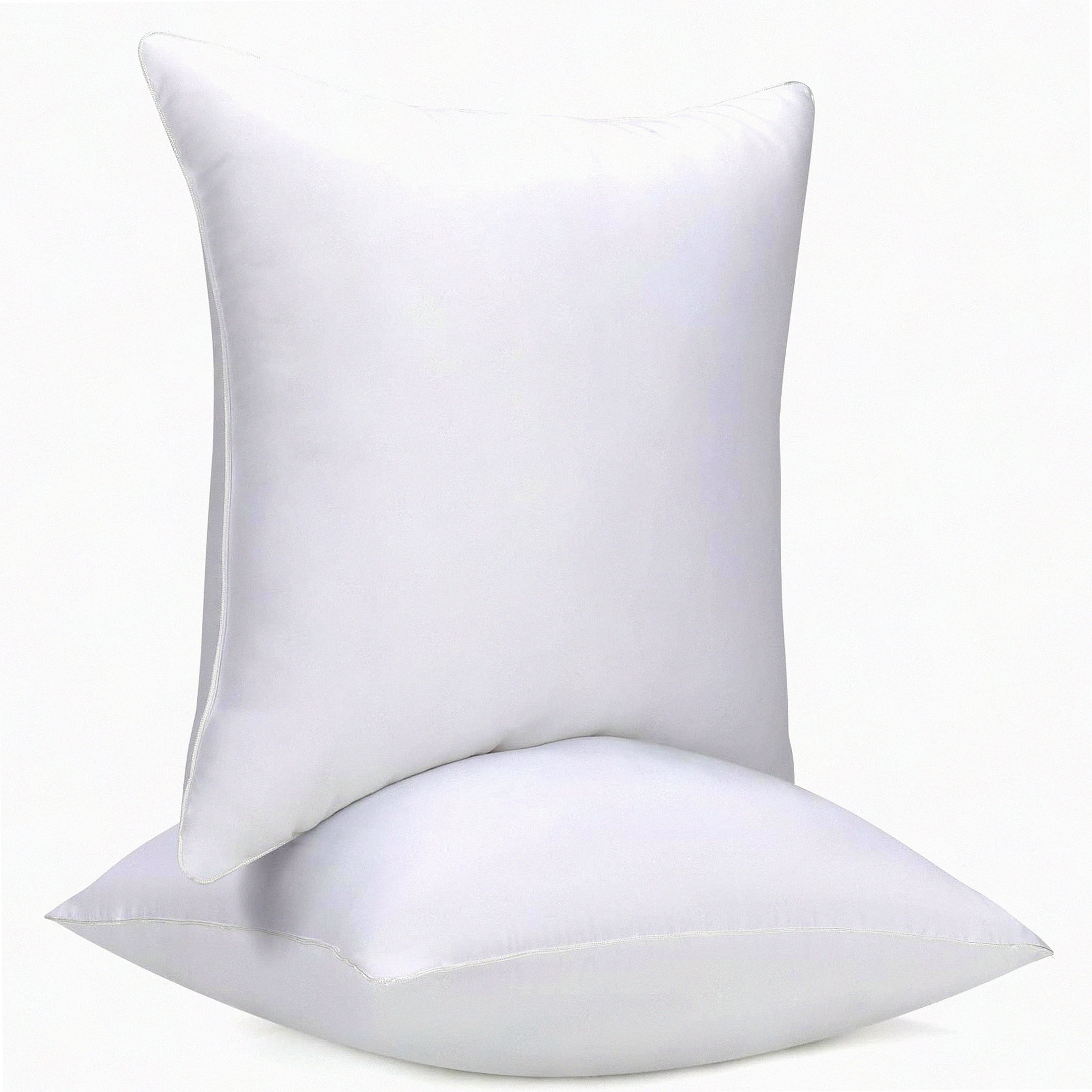 UltraSoft White Pillow Inserts - 20x20 Inches (Pack of 2 ...