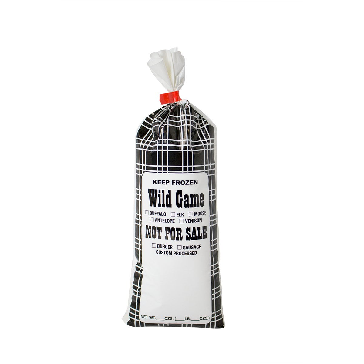 UltraSource Wild Game Freezer Meat Bags "Not for Sale" (2lb - 1000 pack ...