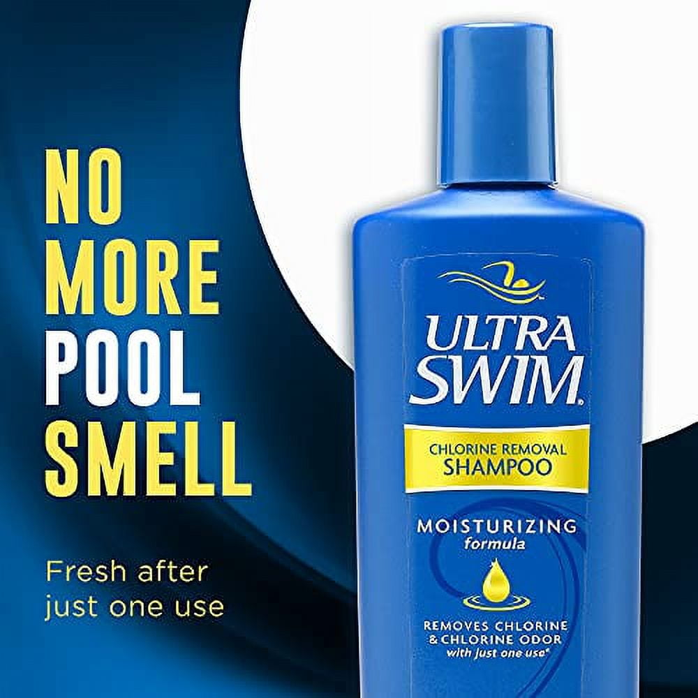 UltraSwim Chlorine Removal Shampoo, Moisturizing Formula 7 oz (Pack of ...
