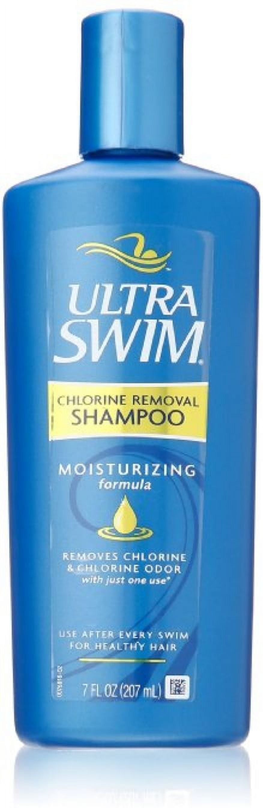 UltraSwim Chlorine Removal Shampoo, Moisturizing Formula 7 oz (Pack of ...