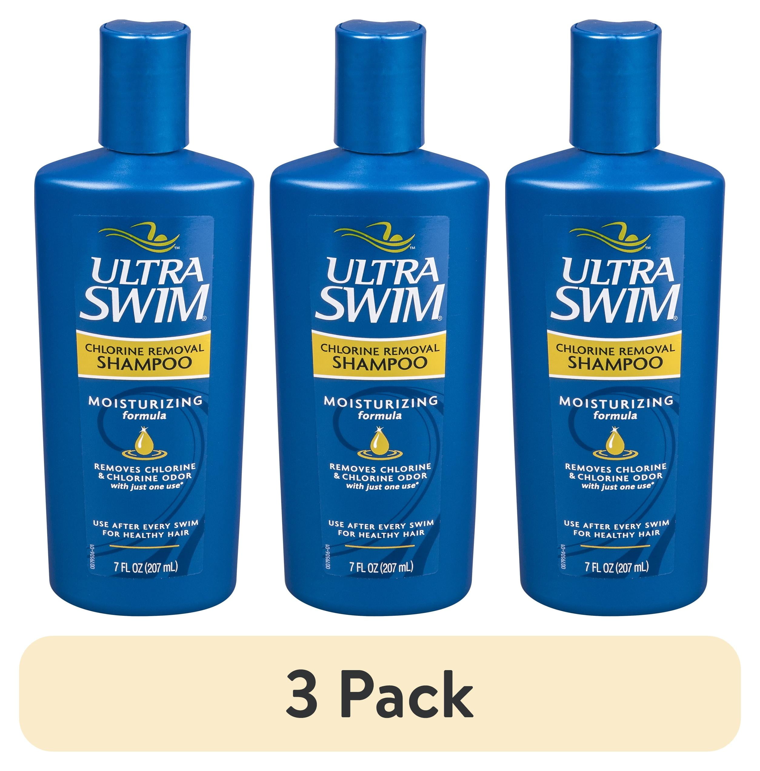 (3 pack) UltraSwim Chlorine Removal Shampoo, Moisturizing Formula 7 oz ...