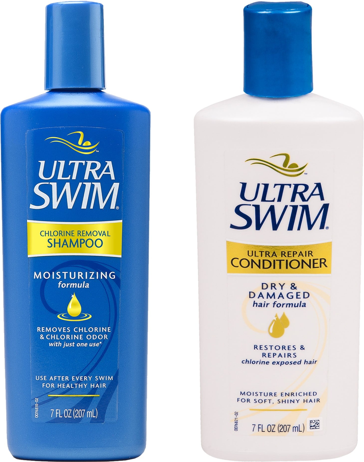 UltraSwim Repair Shampoo and Conditioner, Chlorine-Damaged Hair, 7 fl ...